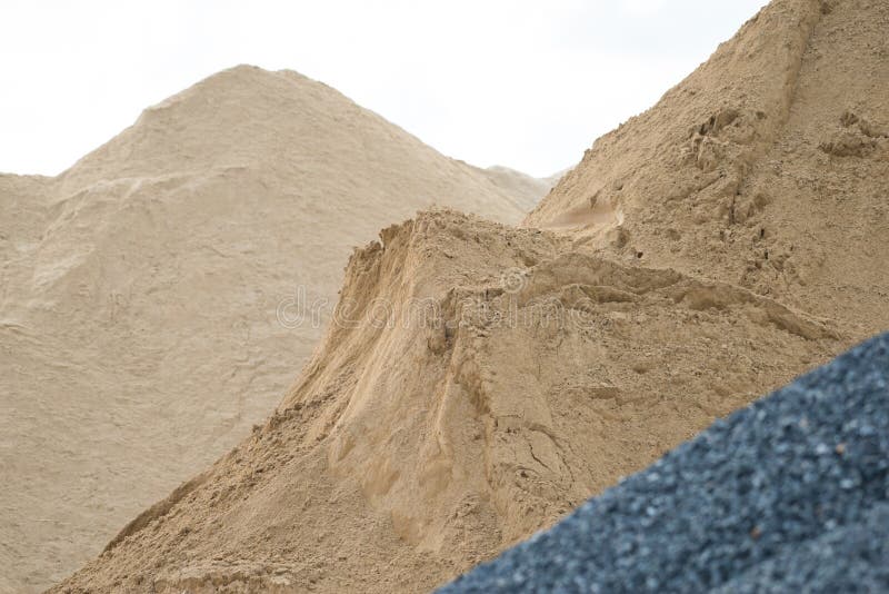 Grava y arena foto de archivo. Imagen de actividad, arena - 77089682