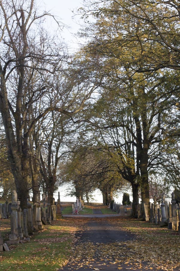Grave Stones at Sunset on Halloween Stock Image - Image of believe ...