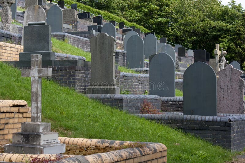 Grave yard stock photo. Image of mourning, yard, slate - 19774604