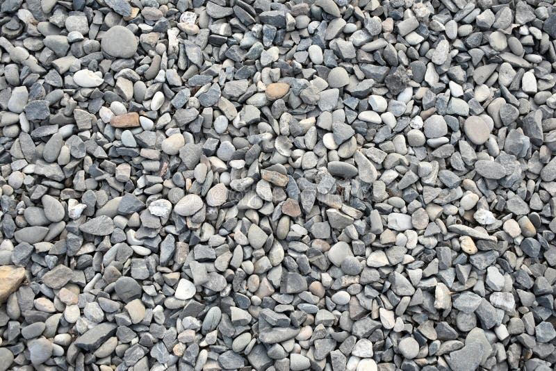 Gravel Background with Small and Medium Size Stones Stock Photo - Image ...