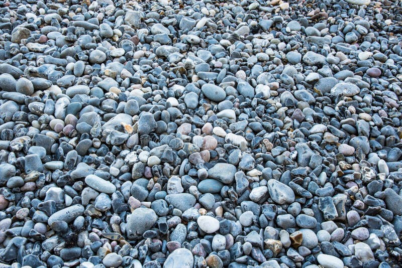 Gravel on the beach stock image. Image of beauty, abstract - 136829973