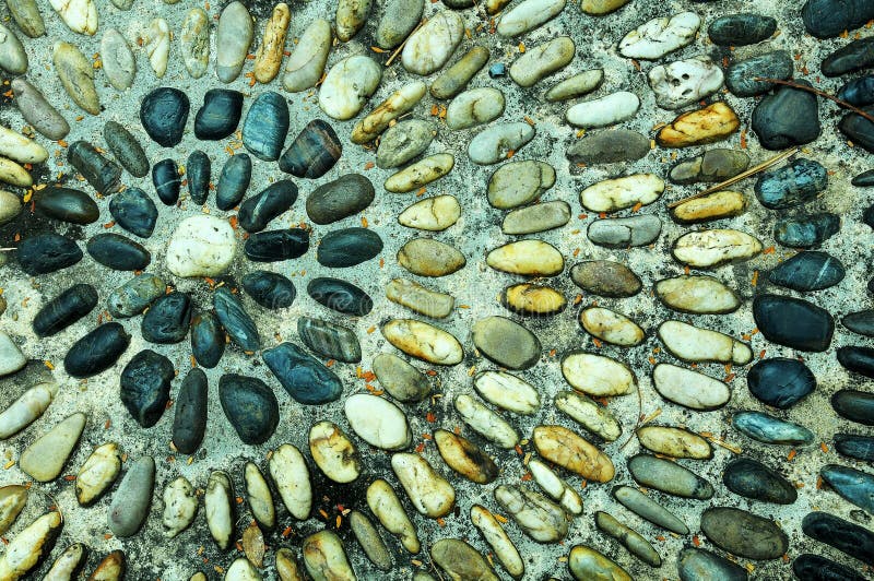 Gravel Colorful Texture Mosaic Pattern Abstract Background Stock Image ...