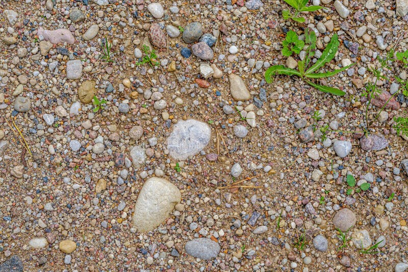 Gravel Dirt Road Texture with Sand and Pebbles Stock Photo - Image of ...