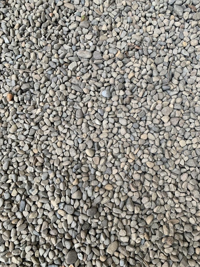 Gravel road in the yard stock image. Image of stone - 209263035
