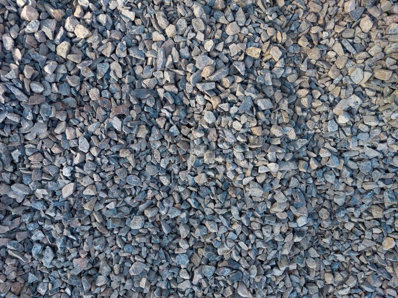 Gravel Stones Pebbles Material for Paths. Stock Image - Image of ...