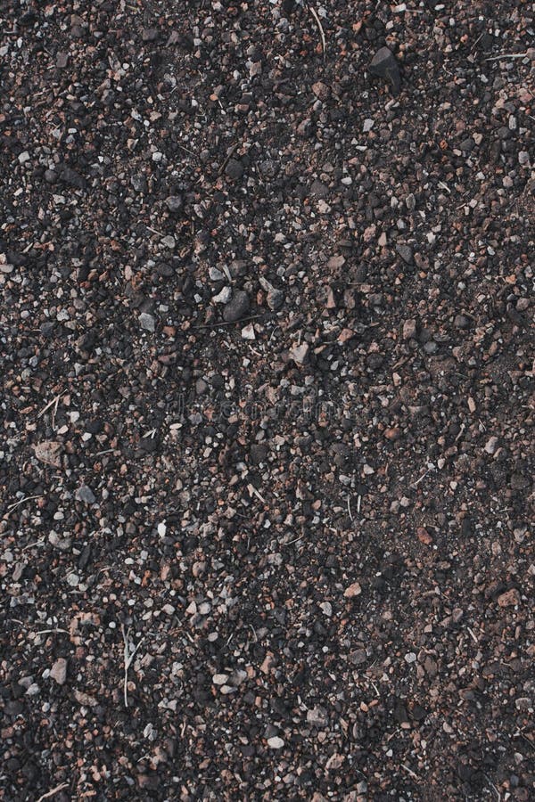 Gravel Texture Background - Black Gravel and Stone Texture Stock Photo ...