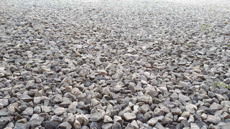 Gravel Texture. Pebble Stone Background. Light Grey Closeup Small Rocks ...