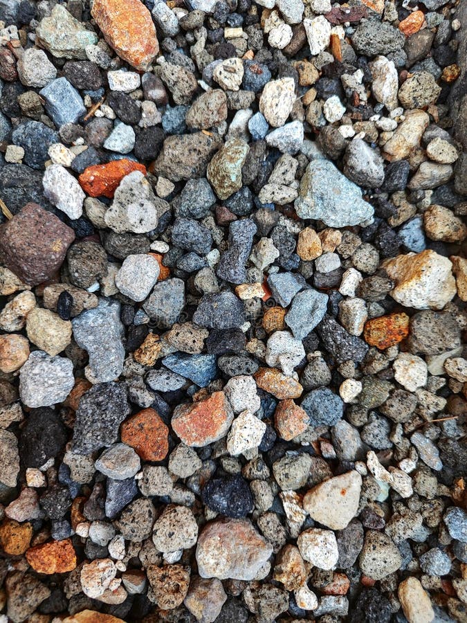 Gravel Used from Building Construction Stock Photo - Image of wasted ...