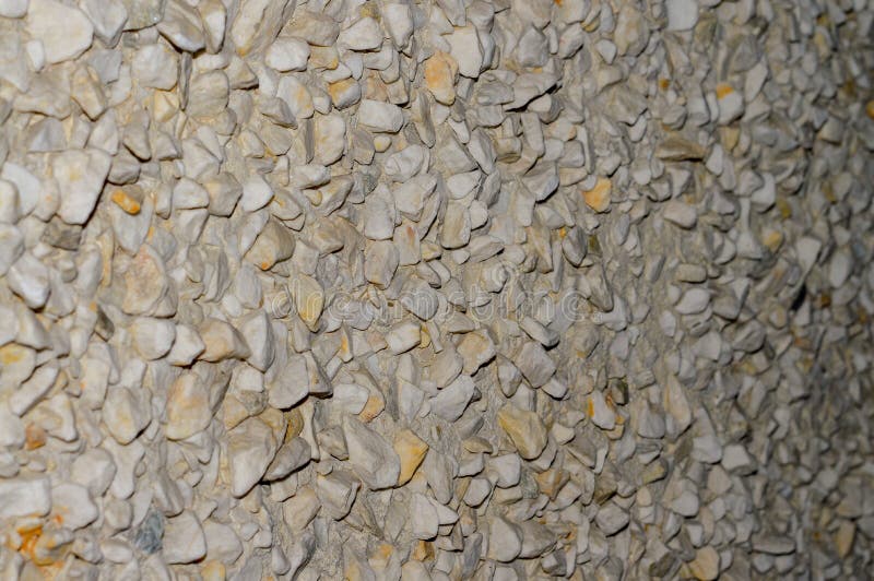 Gravel Wall Sharp Gradient with Defocus Stock Photo - Image of ground ...