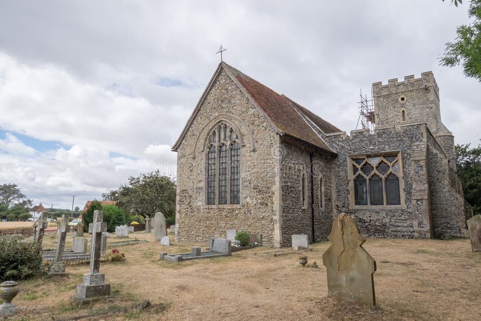Graveney Church stock photo. Image of haunted, church - 78509658