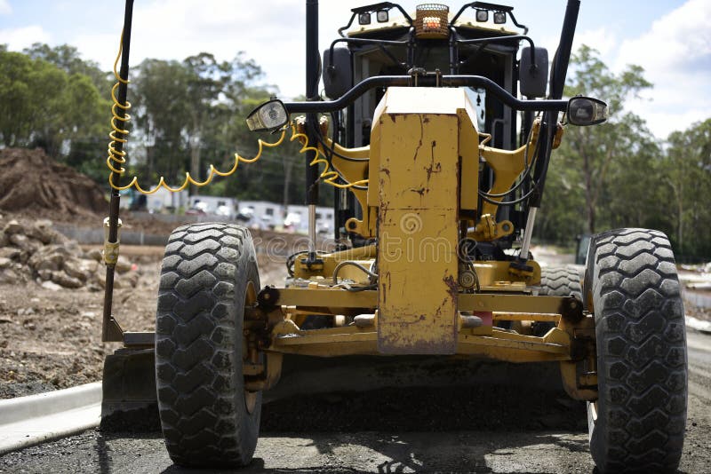 Graver Road Blending stock photo. Image of moving, excavating - 270843330