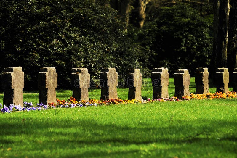 Graves on a cemetery stock image. Image of death, dead - 115234125