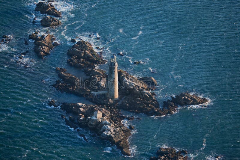 The Graves Light stock image. Image of harbor, transport - 26129083