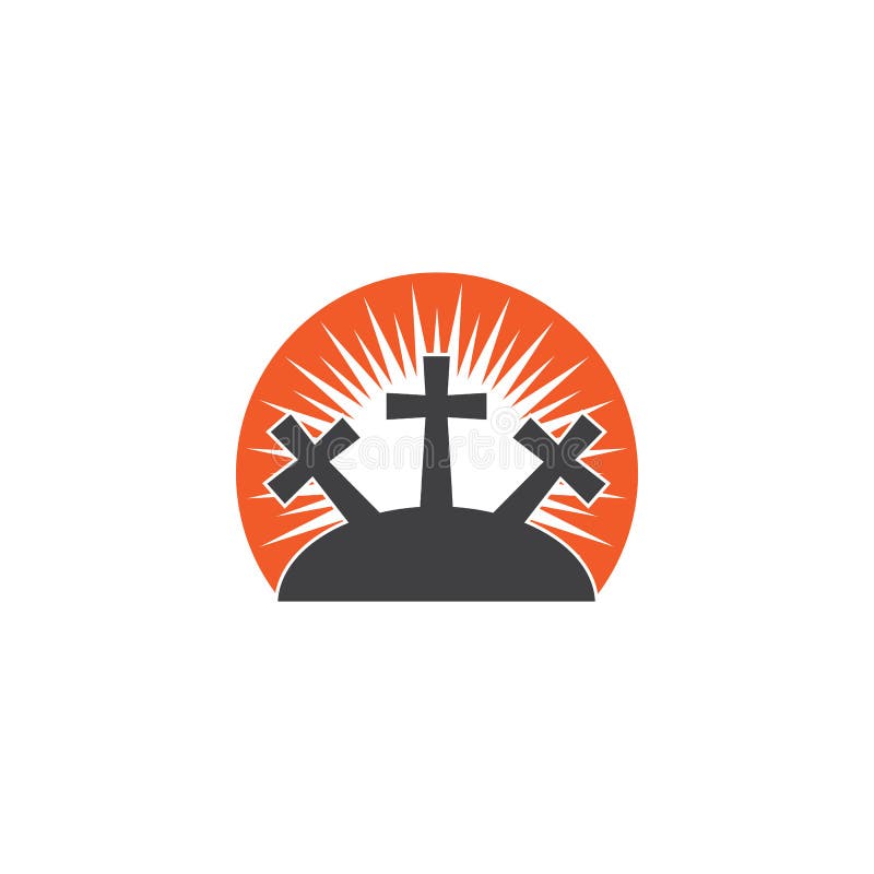 Gravestone Logo Template Vector Symbol Stock Vector - Illustration of ...