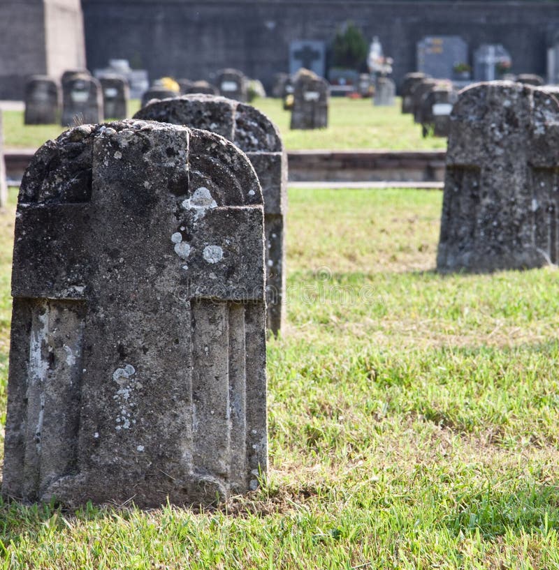 Graveyard stock image. Image of green, sunny, dead, graves - 21178017