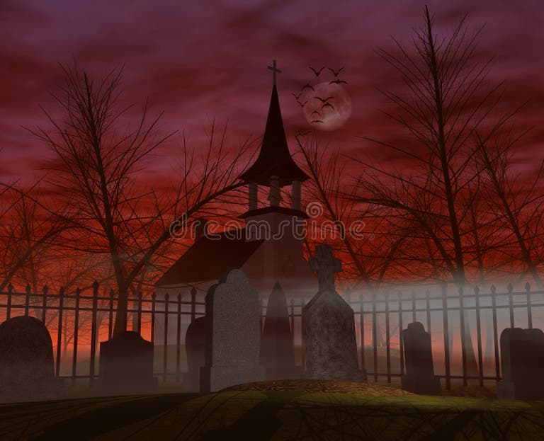 Graveyard Drawing Stock Illustrations – 5,731 Graveyard Drawing Stock ...