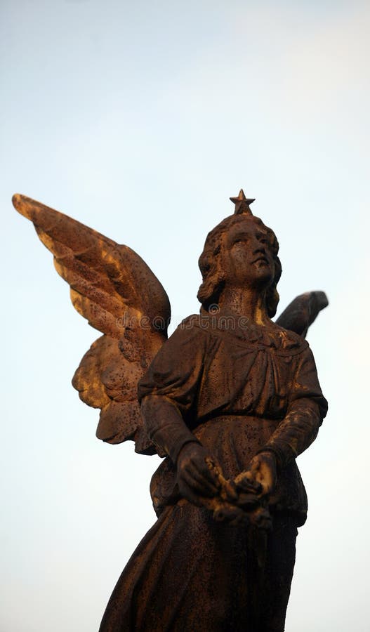 Graveyard Angel stock image. Image of graveyard, peace - 13036567