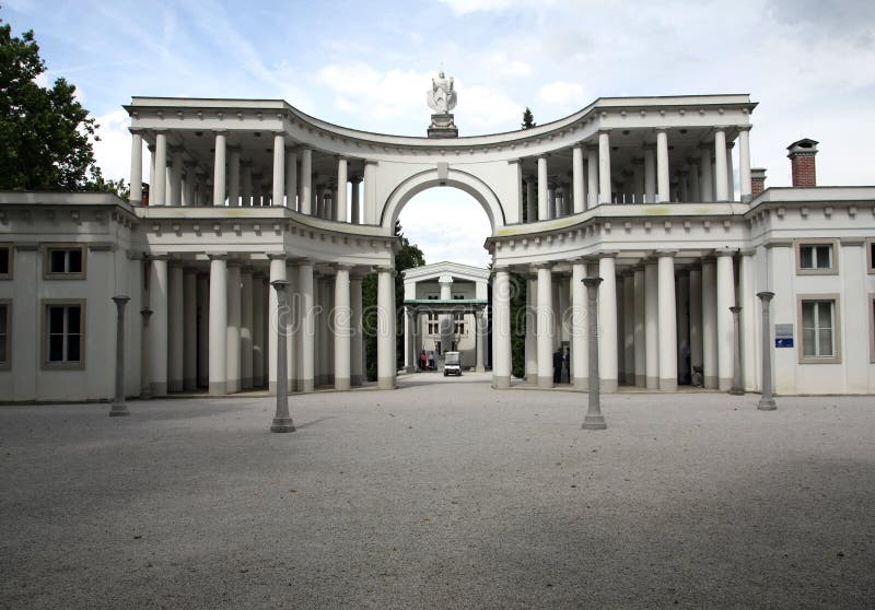 Graveyard entrance stock photo. Image of building, grave - 15125396
