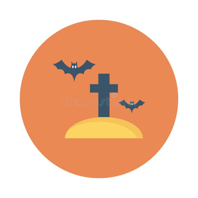 Graveyard stock illustration. Illustration of church - 102138136