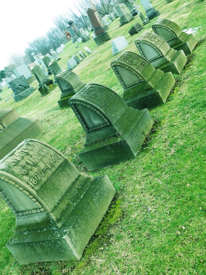 Graveyard editorial photo. Image of tombstones, tombstone - 70861746