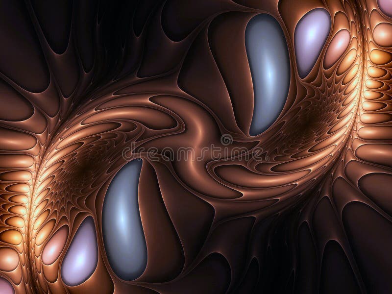 Gravitation distorted stock illustration. Illustration of cluster ...