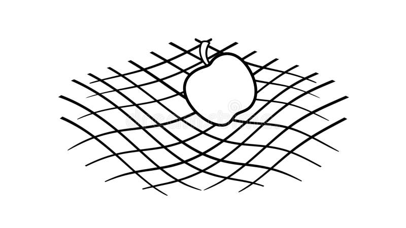 The Gravitational Force of the Earth Animation, Gravity, Falling Apple ...