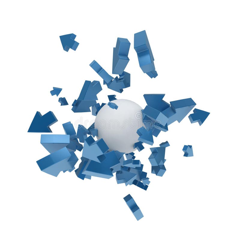 Gravity Arrows stock illustration. Illustration of chaotic - 4724125