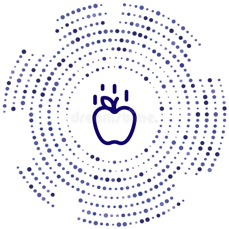 Gravity Vector Icon. Gravity Editable Stroke. Gravity Linear Symbol for ...