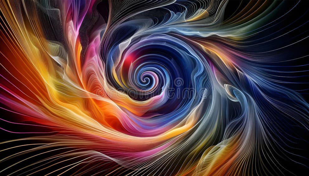 Gravity Wave Abstract Background Stock Image - Image of composition ...