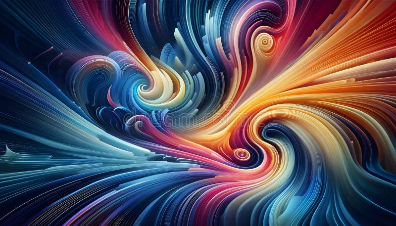 Gravity Wave Abstract Background Stock Illustration - Illustration of ...