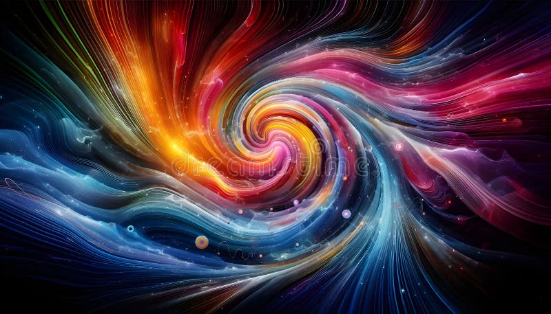 Gravity Wave Abstract Background Stock Illustration - Illustration of ...