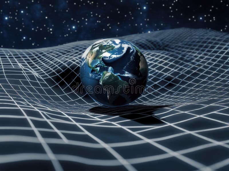 Gravity Well Visualization: Planet S Central Role, Curved Space ...