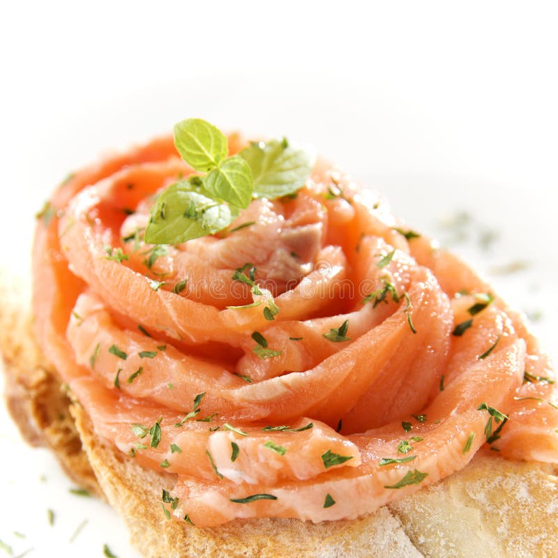 Gravlax stock photo. Image of flavor, herb, culinary - 12796564