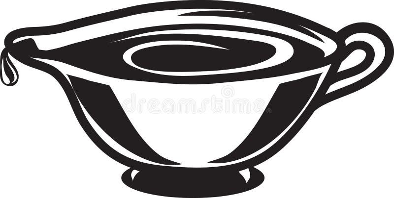 Gravy boat icon stock vector. Illustration of boat, cover - 130553481