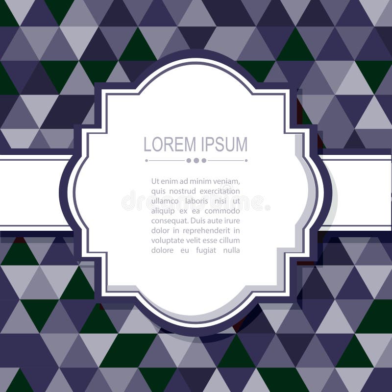 Gray abstract border stock vector. Illustration of facet - 75302248