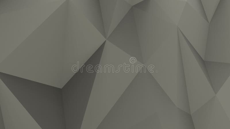 Gray Abstract Modern Crystal Background. Polygon, Line, Triangle ...