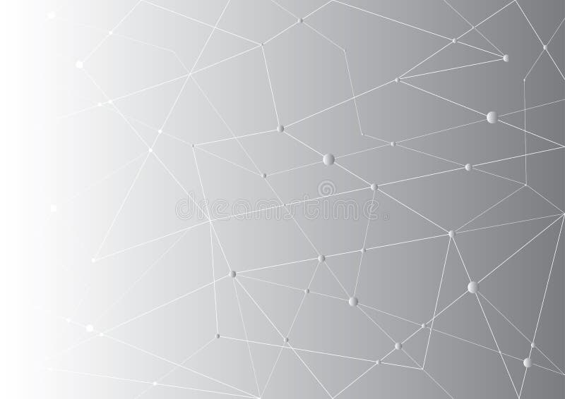 Gray Abstract Vector Background Stock Vector - Illustration of blue ...