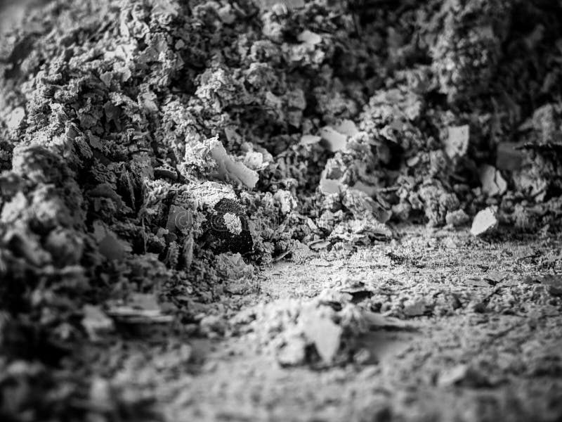 Gray Ash Texture Background, Cinder, Grey Ashes from the Paper. Stock ...