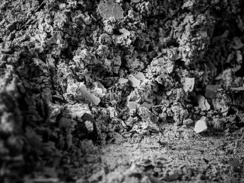 Gray Ash Texture Background, Cinder, Grey Ashes from the Paper. Stock ...