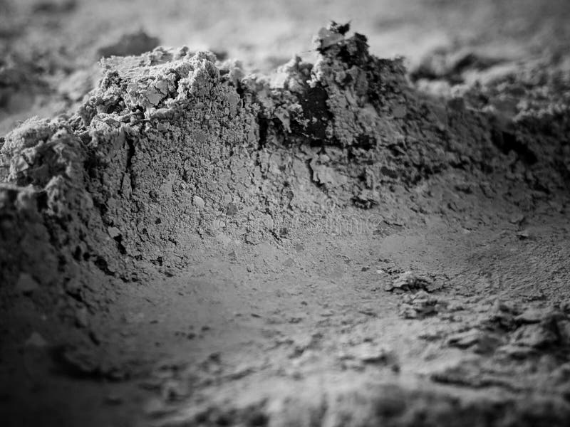 Gray Ash Texture Background, Cinder, Grey Ashes from the Paper. Stock ...