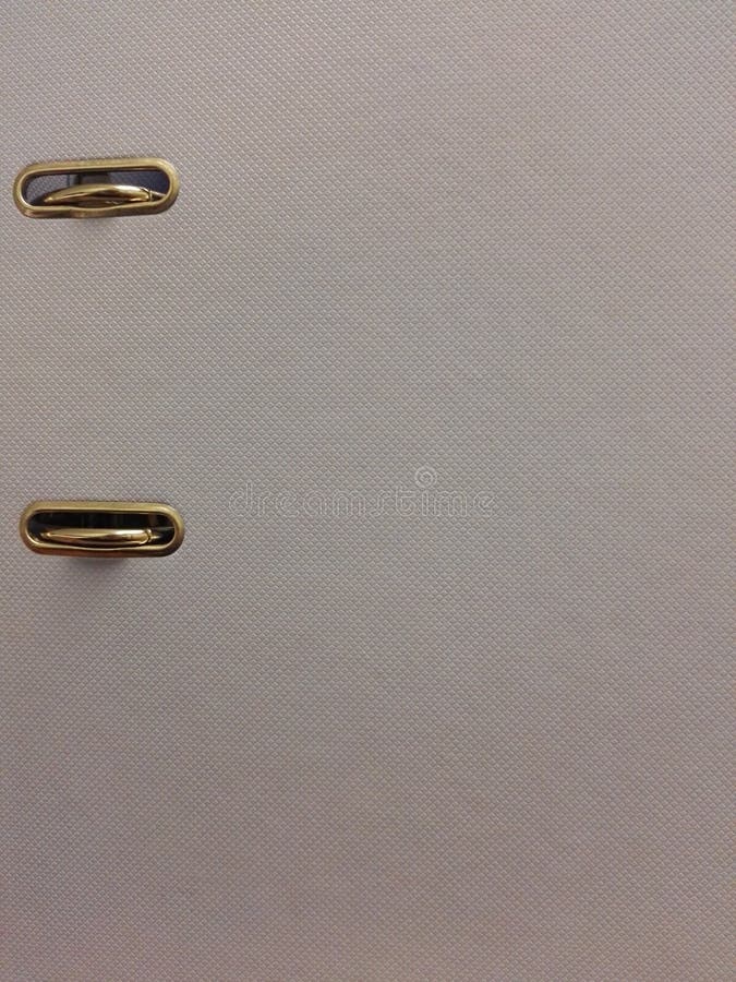 Gray Background of the Registrar`s Accounting Folder for Papers and ...