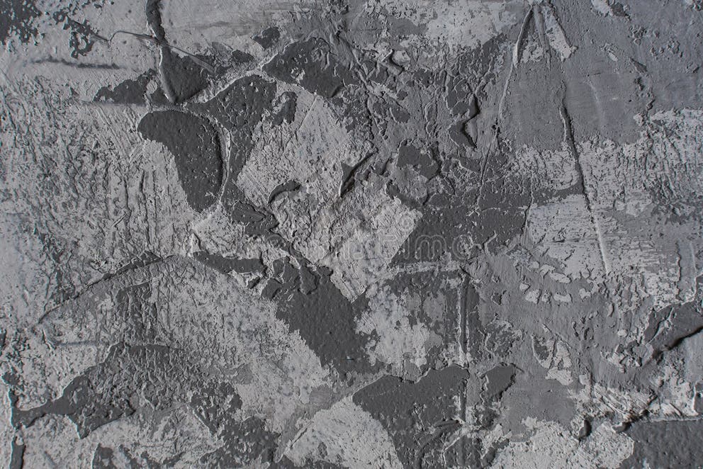 Gray Background. Texture of Putty, Concrete Stock Image - Image of aged ...