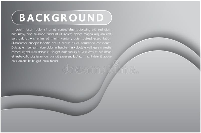 Gray Background Vector Lighting Effect Graphic for Text and Message ...