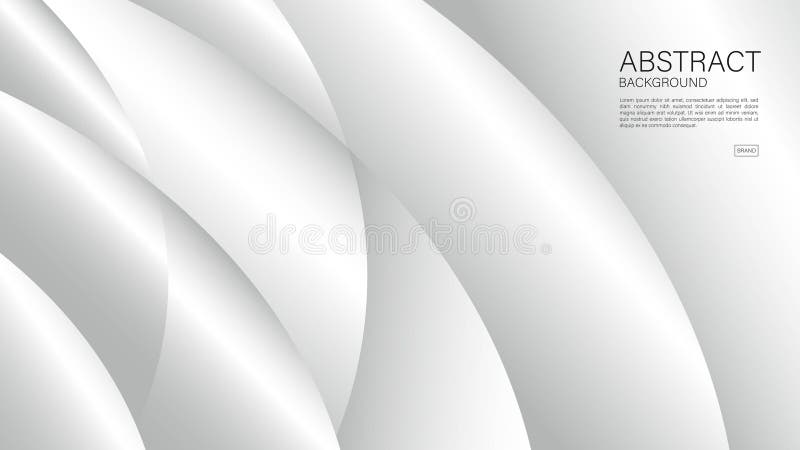Gray Background, White Polygon Background Design, Geometric Vector ...