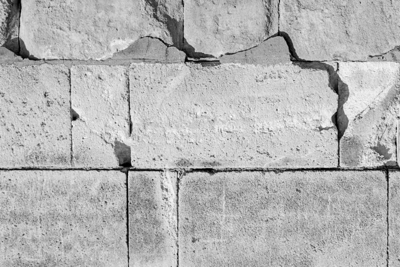 Gray Big Stones Rectangular Block Part of the Facade Fort Defensive ...