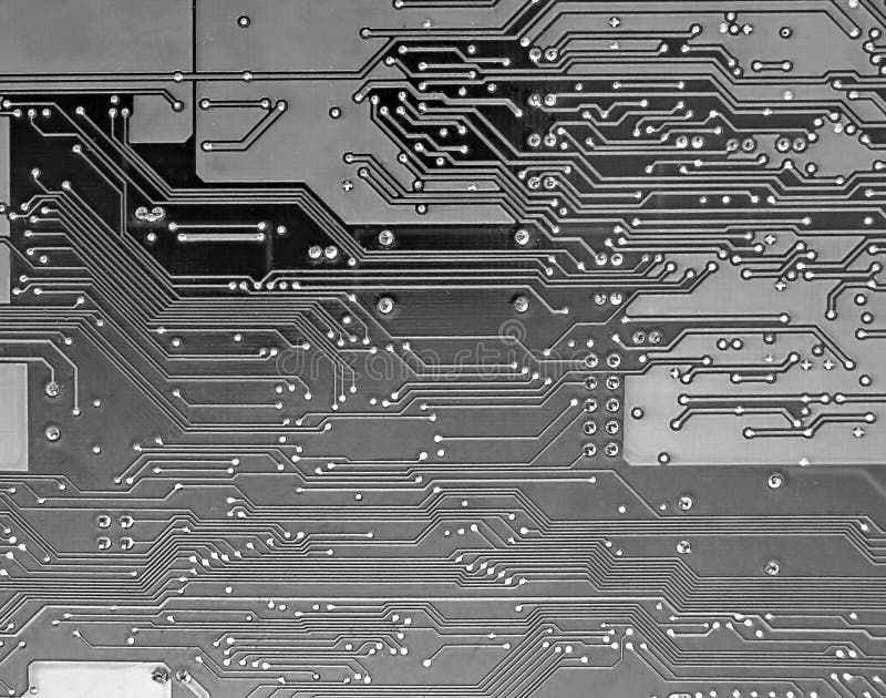 Red Circuit Board stock image. Image of small, circuits - 187533