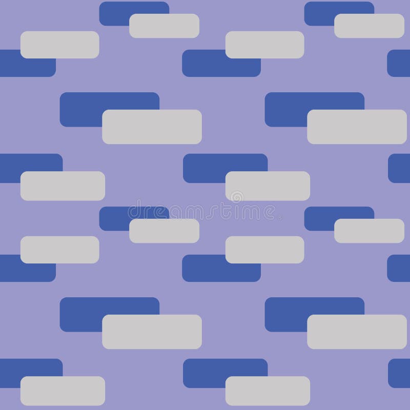 Gray and Blue Rectangles with Rounded Edges on a Light Blue Back Stock ...