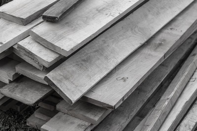 Gray Boards a Lot of Building Materials a Pattern Wooden Design Stained ...