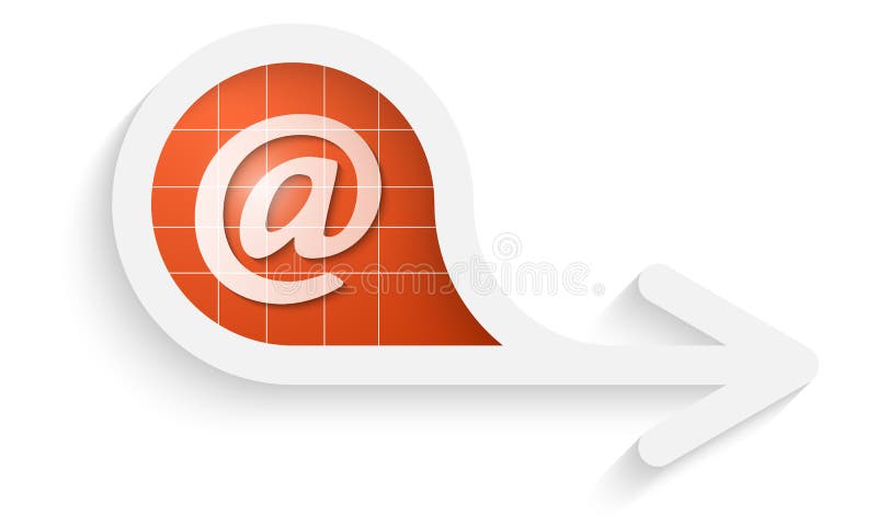 Gray Box for Text with Arrow Stock Vector - Illustration of email ... Gray Box for Text with Arrow Stock Vector - Illustration of email ...