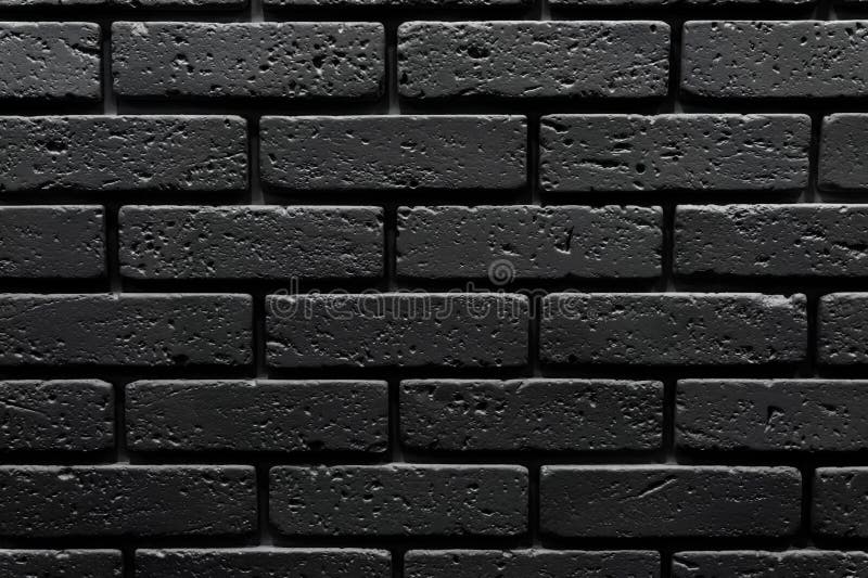 Gray Brickwork Texture On The Wall Stock Image - Image of lasting ...